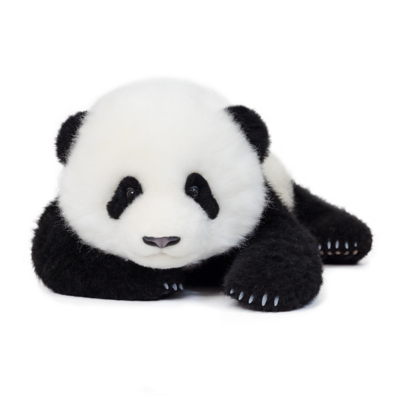 Realistic Meng Lan Panda Plush | Handmade 3-Months Lifelike Panda Plush