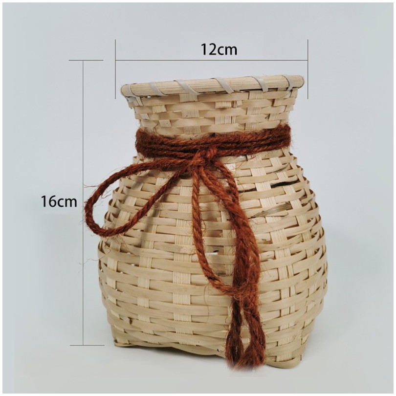 Bamboo Woven Basket Handmade Bamboo Basket